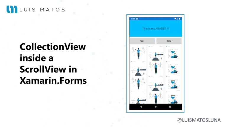 Collectionview Inside Scrollview Luis Matos